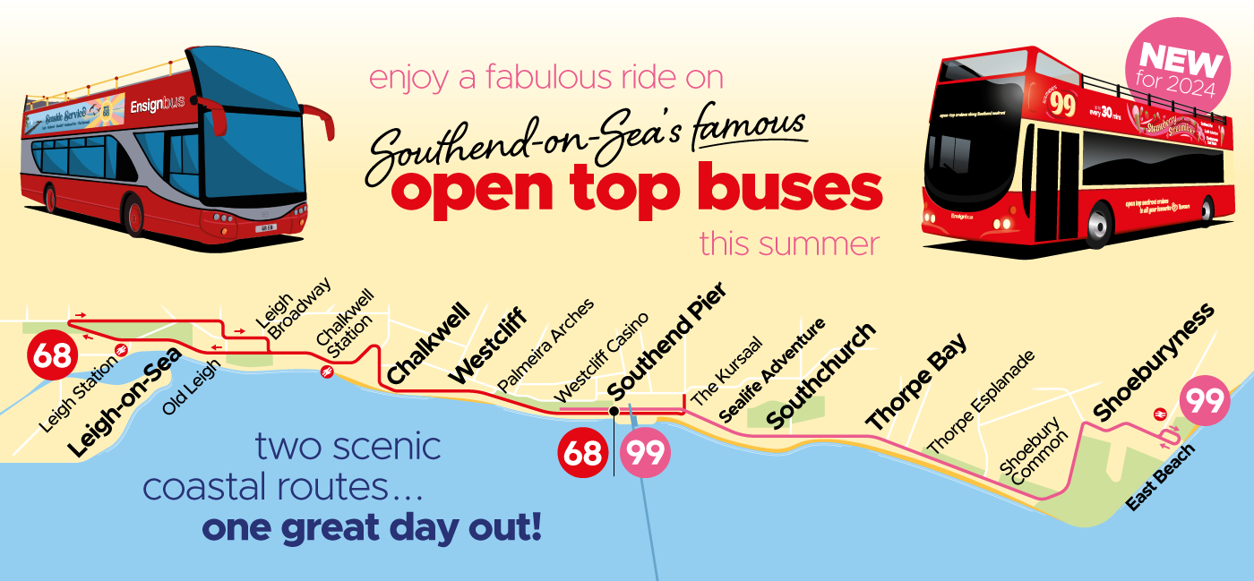 Seafront Open Top Bus - Visit Southend