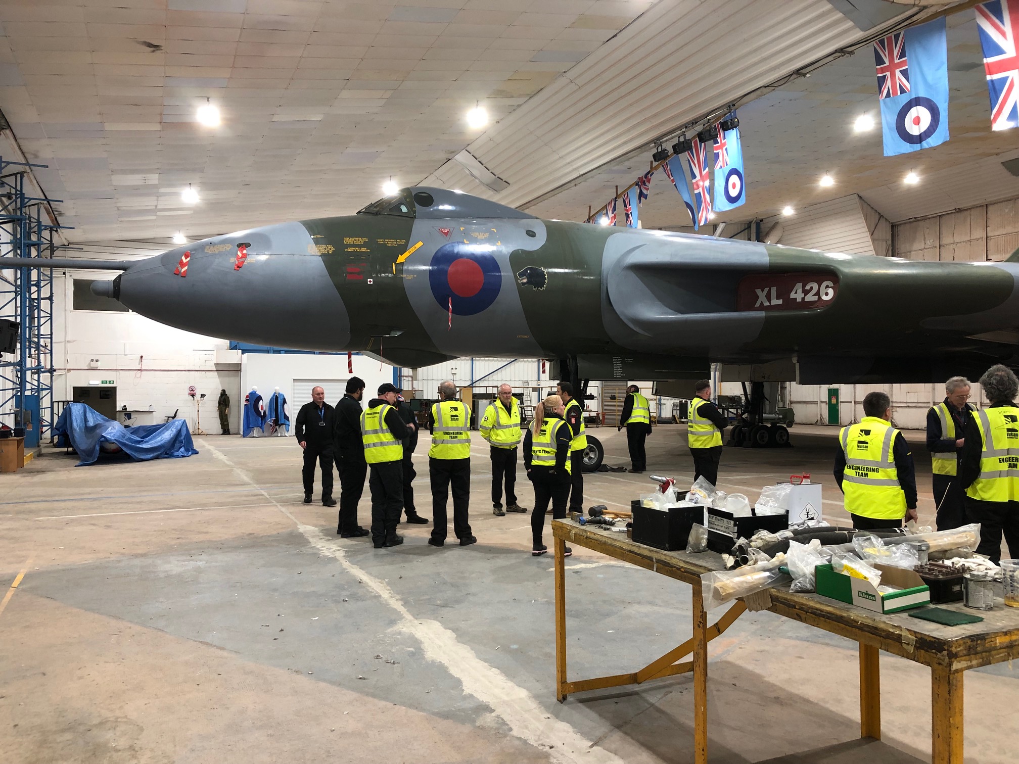 Vulcan VIP Visit - Visit Southend